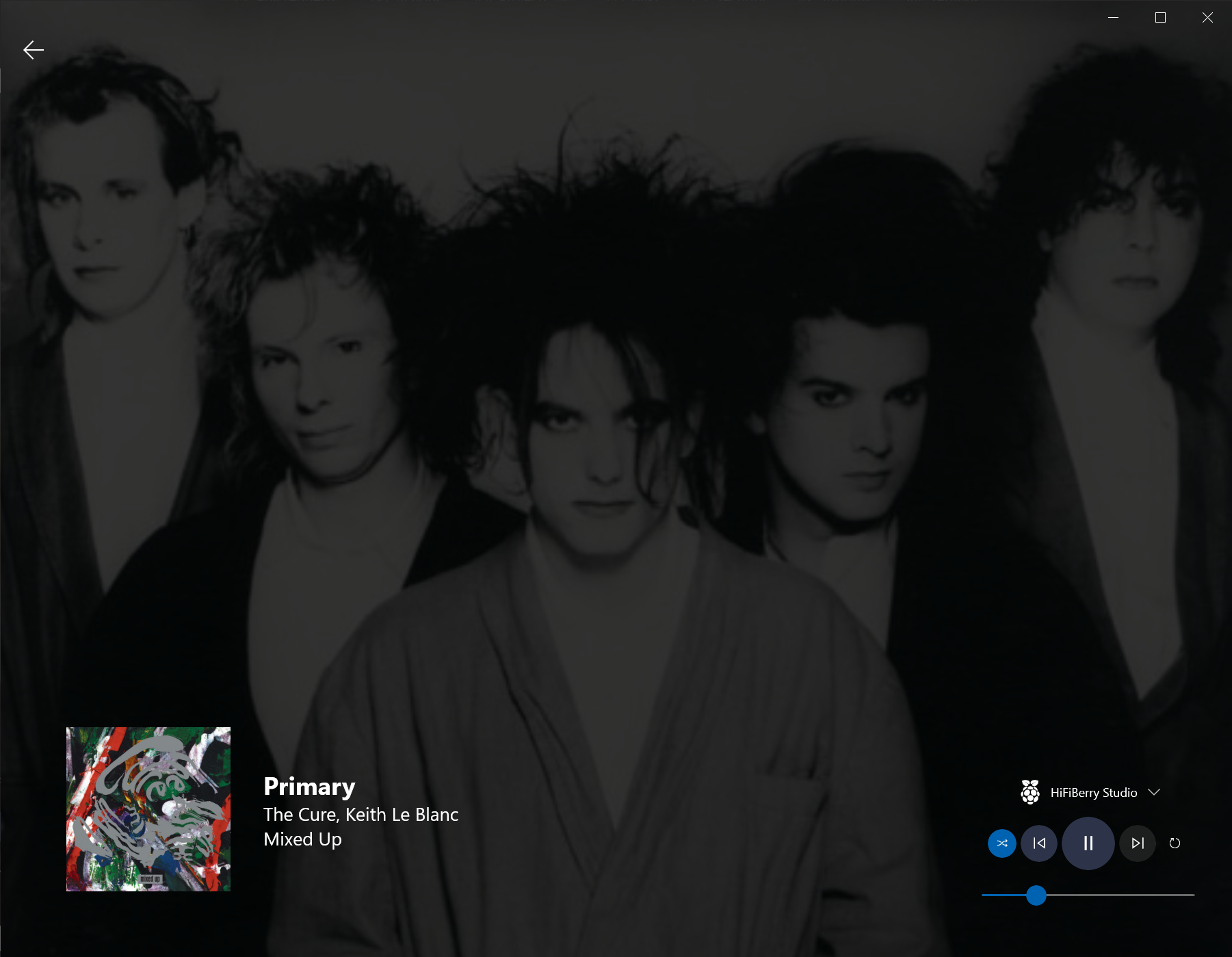 Fiona | A Windows 10 app to control your Logitech Media Server/Squeezebox